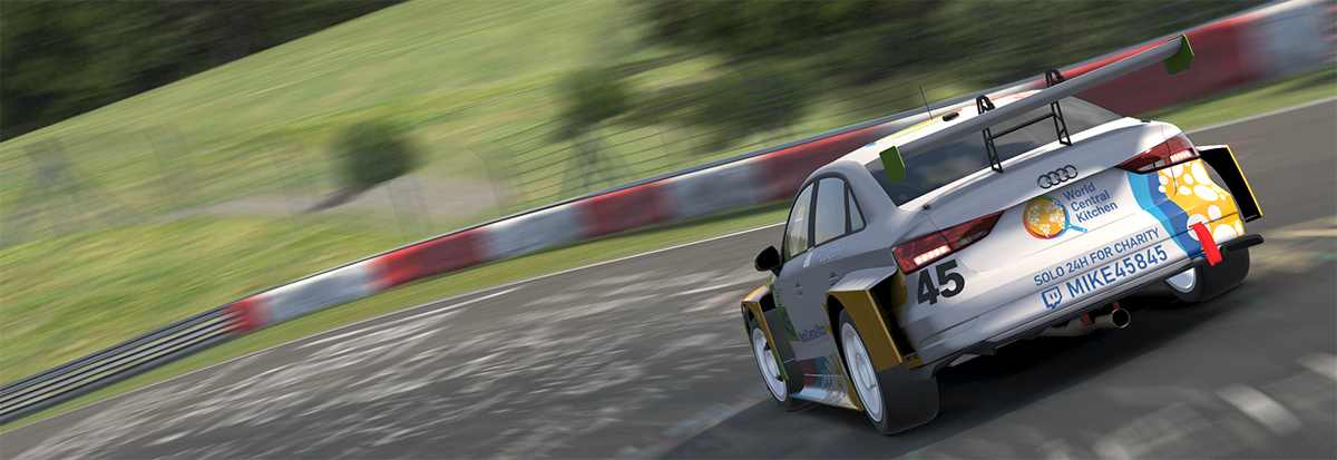 PCA sim racer to race 24 hours to support the World Central Kitchen ...